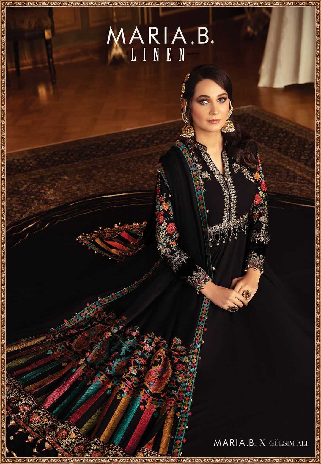 MARIA.B. Linen Unstitched Winter'21 – Heer Rang